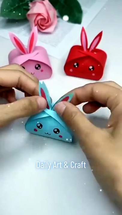 paper craft bunny - video Dailymotion