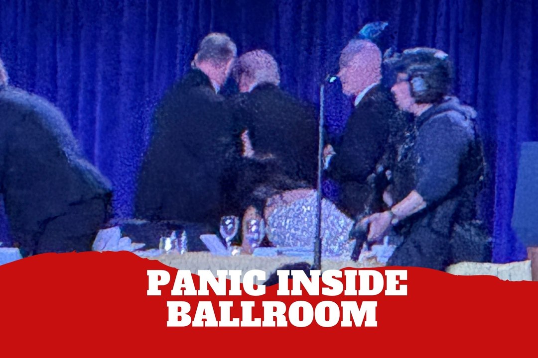 Panic breaks out inside White House Correspondents’ Dinner after ...