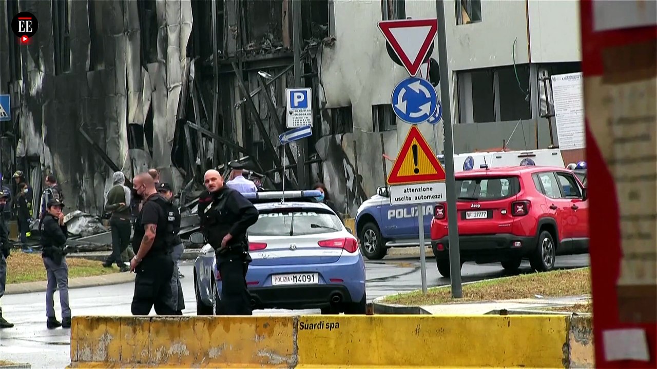 Accidente de avión deja ocho muertos cerca de Milán, Italia - video ...