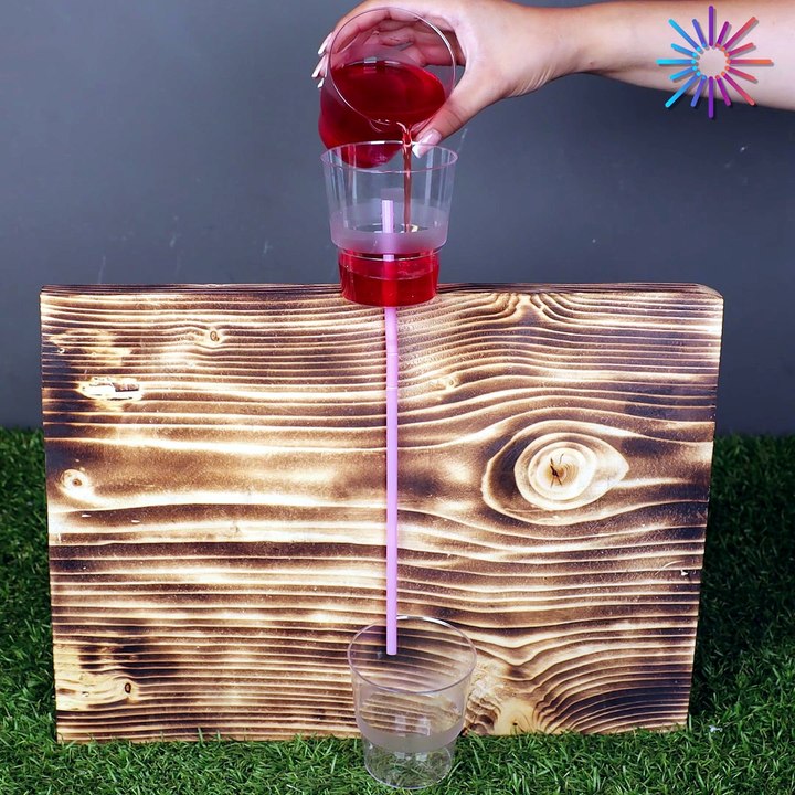 Fun siphon experiment you can try at home! 💧🏡 - video Dailymotion
