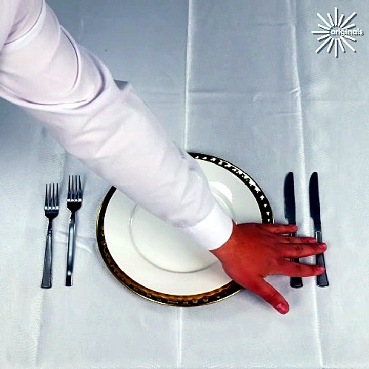 Did you know this is how you're supposed to set a dinner table? - video ...