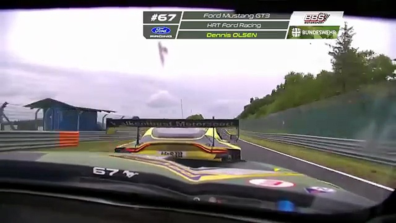 24h Nurburgring 2026 Race Olsen Onboard Scary Airborne Vidéo Dailymotion