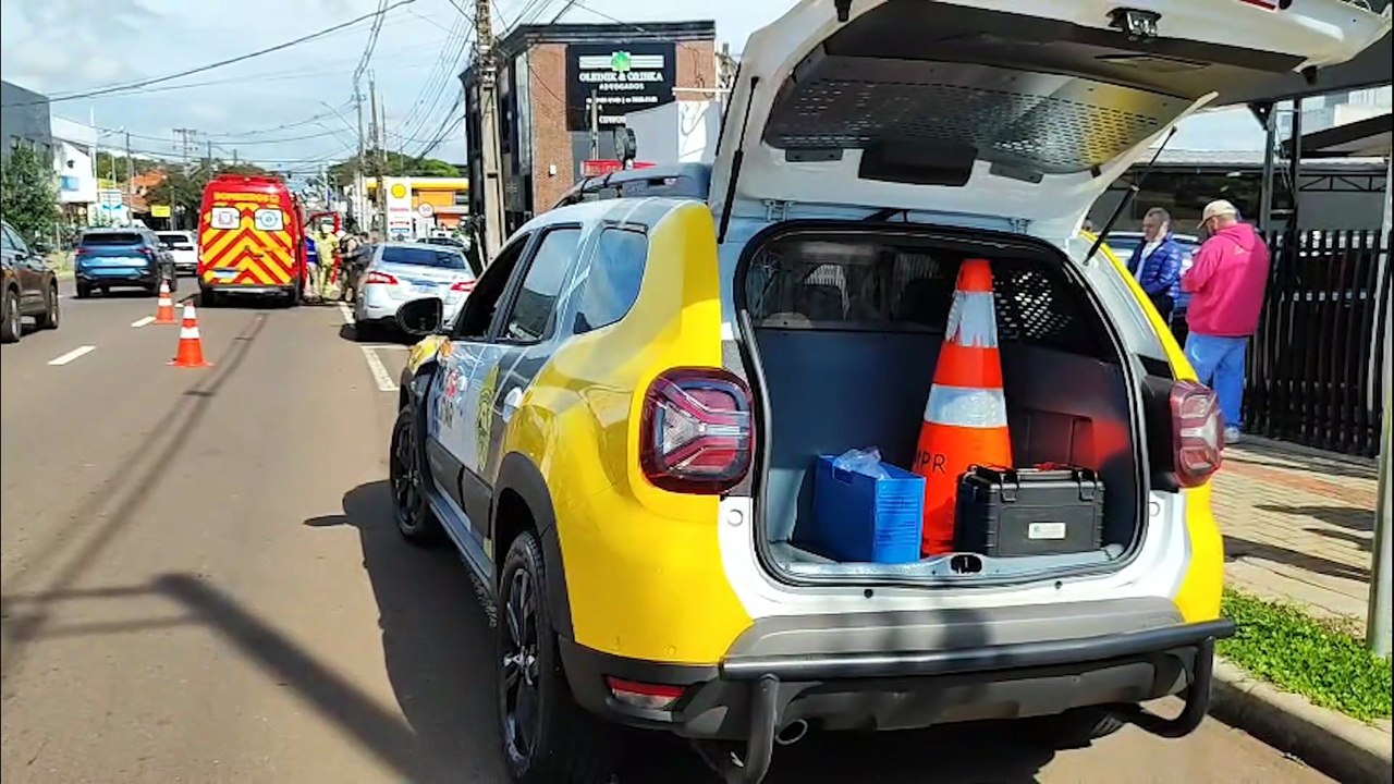 Motorista é detido após causar série de acidentes em Cascavel - Vídeo ...