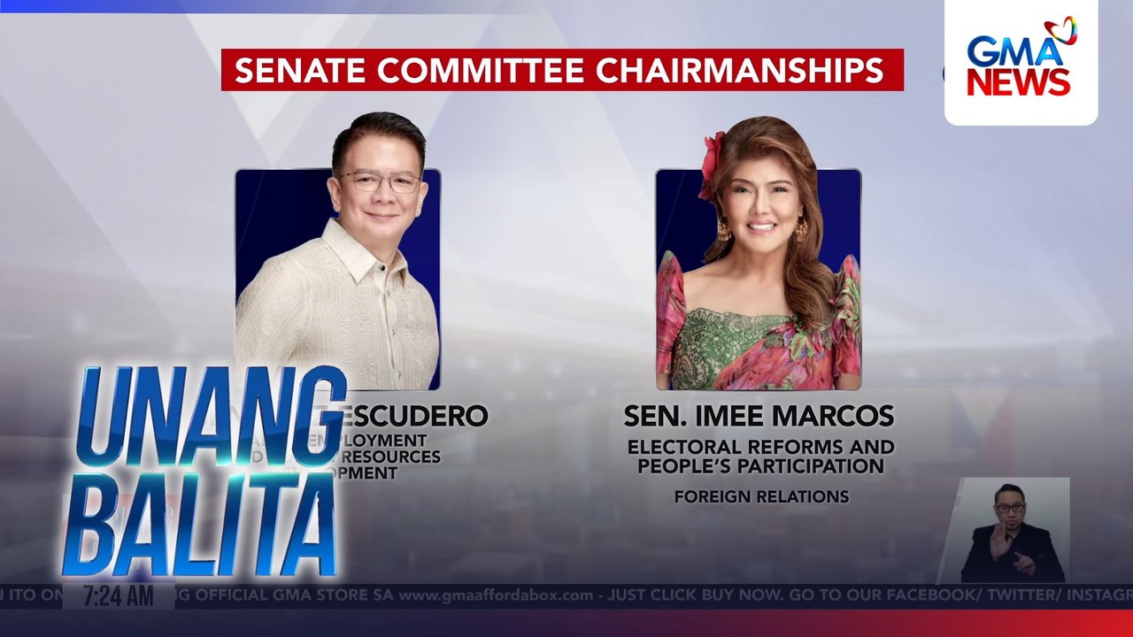 Senate Blue Ribbon Committee | Unang Balita - video Dailymotion