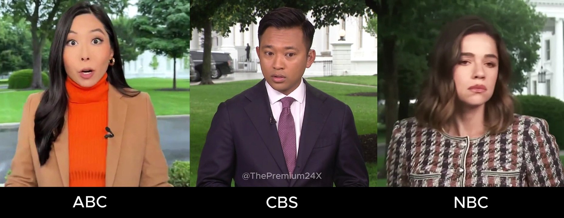 ABC, CBS, NBC – Live Reporter Reactions - Selina Wang | Aaron Navarro ...