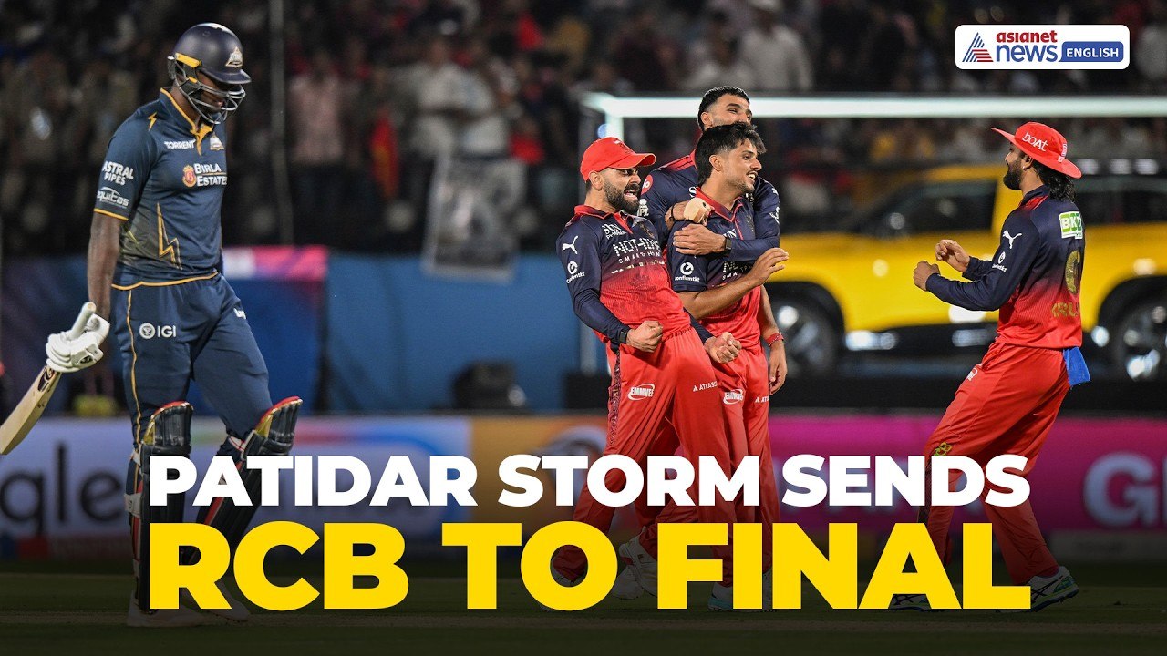 RCB Crush GT To Enter IPL 2026 Final | Patidar’s 93 Stuns Gill & Team ...