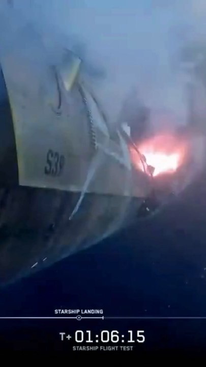 Spectacular SpaceX Starship Landing Failure - video Dailymotion