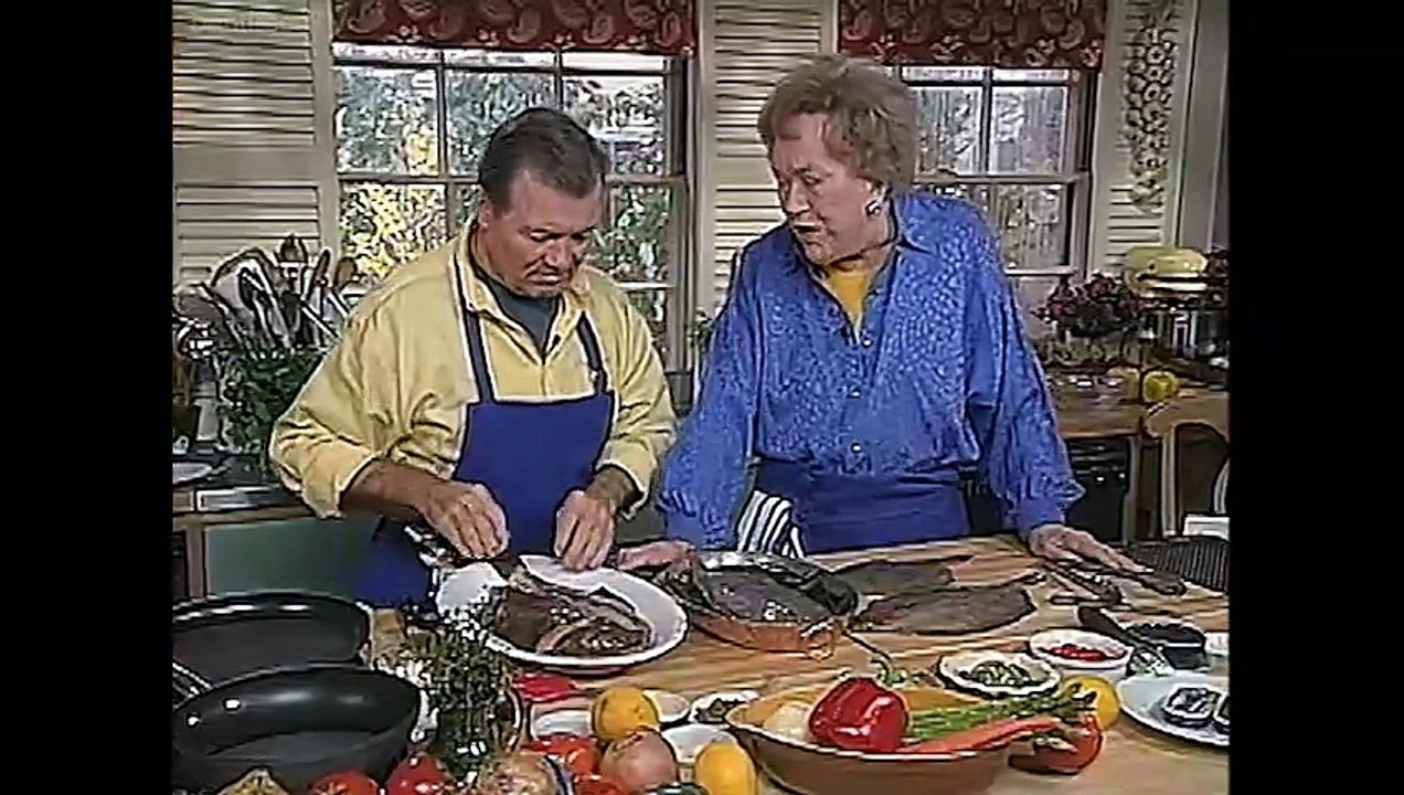 Julia & Jacques Cooking at Home | Fish-Classic Sole, Grilled Halibut ...