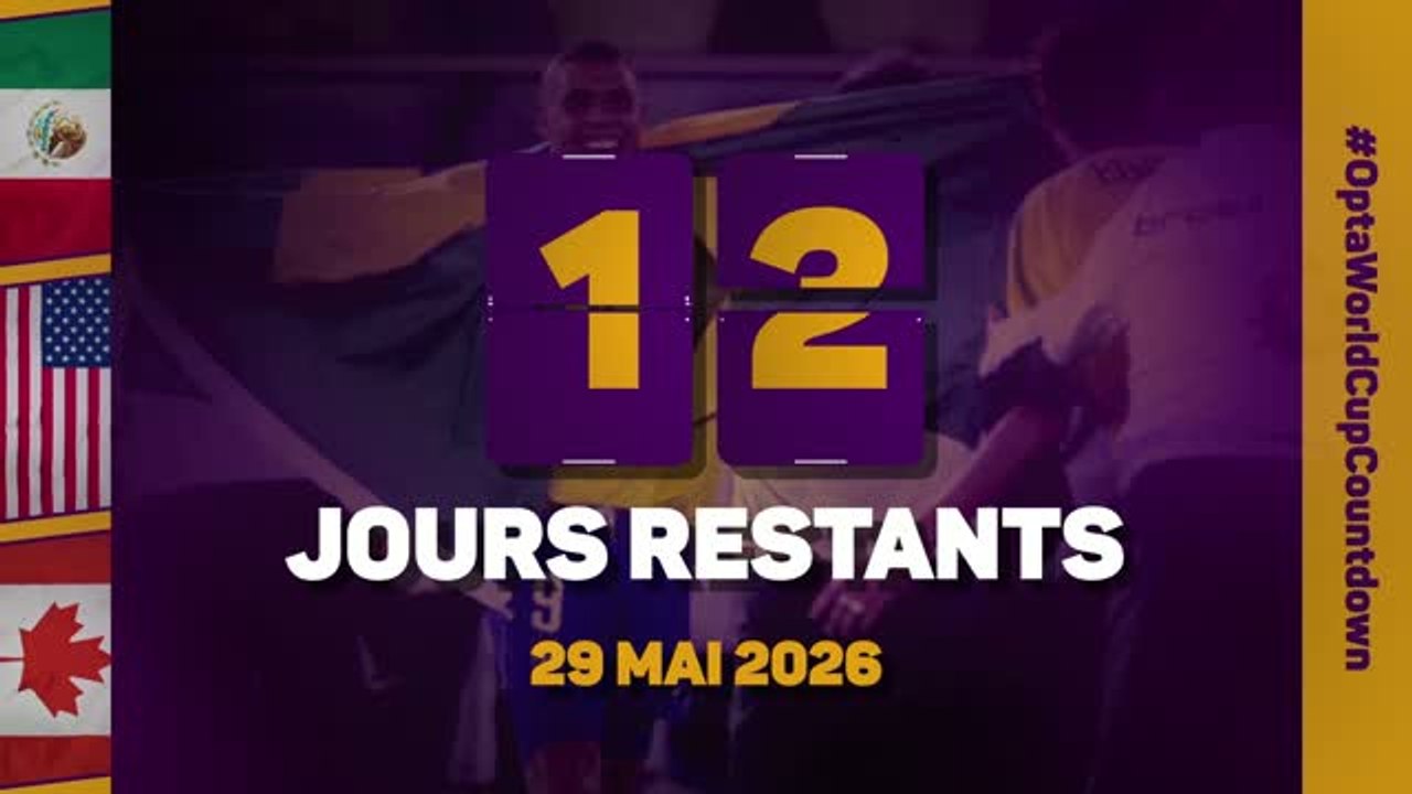 Le décompte d’Opta - J-13 avant la Coupe du monde - فيديو Dailymotion