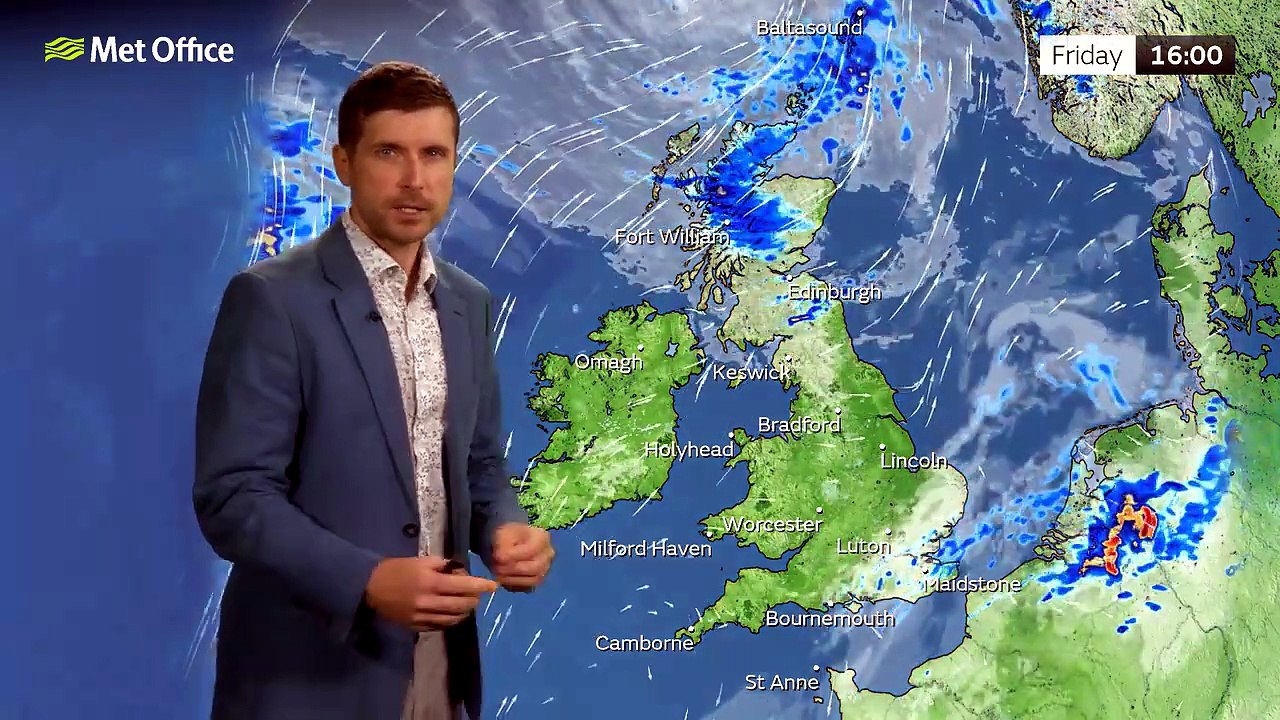 Met Office Friday Afternoon Weather Forecast 29/05/26 - video Dailymotion