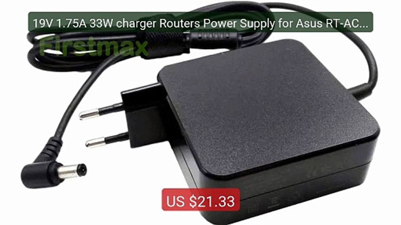 19V 1.75A 33W charger Routers Power Supply for Asus RT-AC5300 RT-A ...