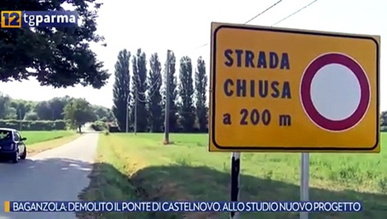 Baganzola, demolito il ponte di Castelnuovo - Video Dailymotion