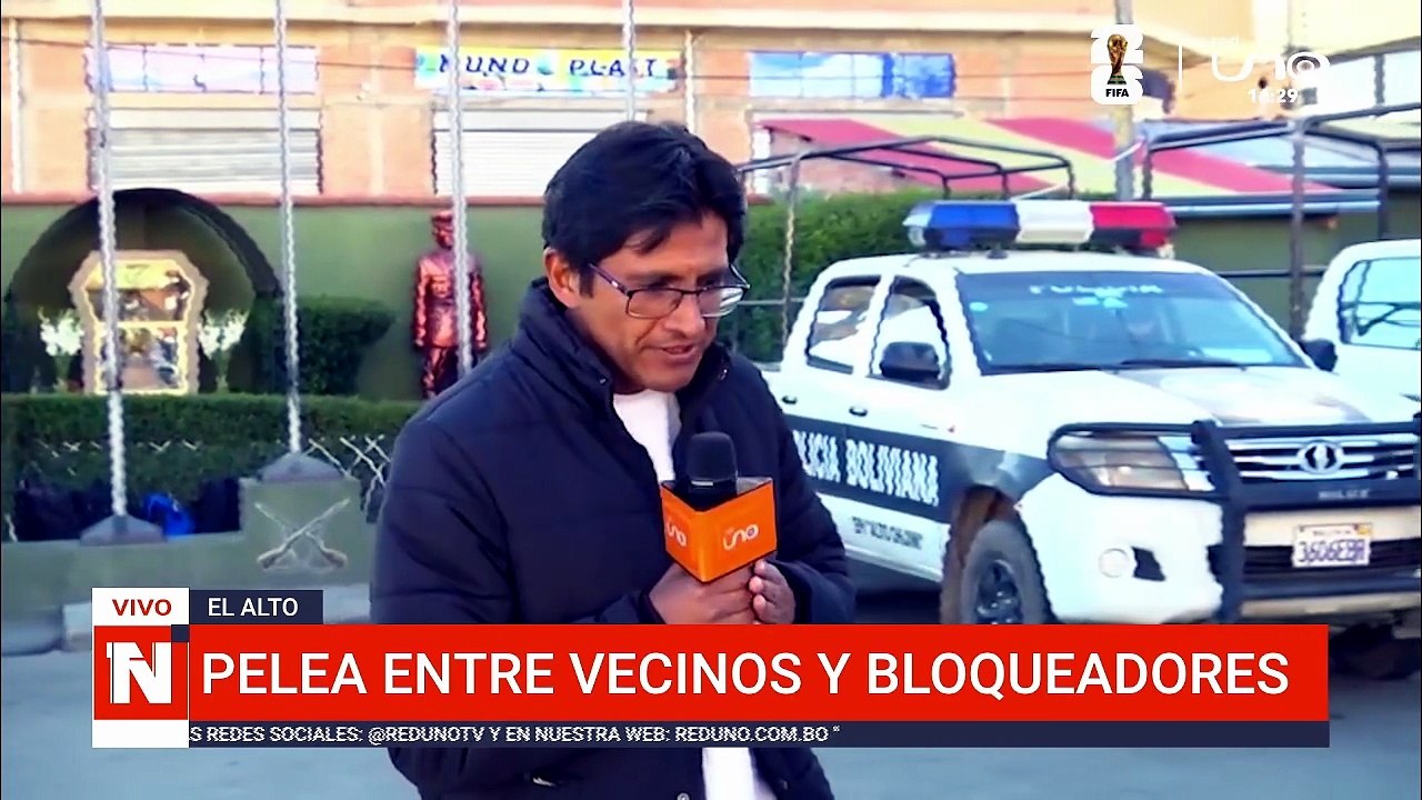 PELEA ENTRE VECINOS Y BLOQUEADORES - Vídeo Dailymotion