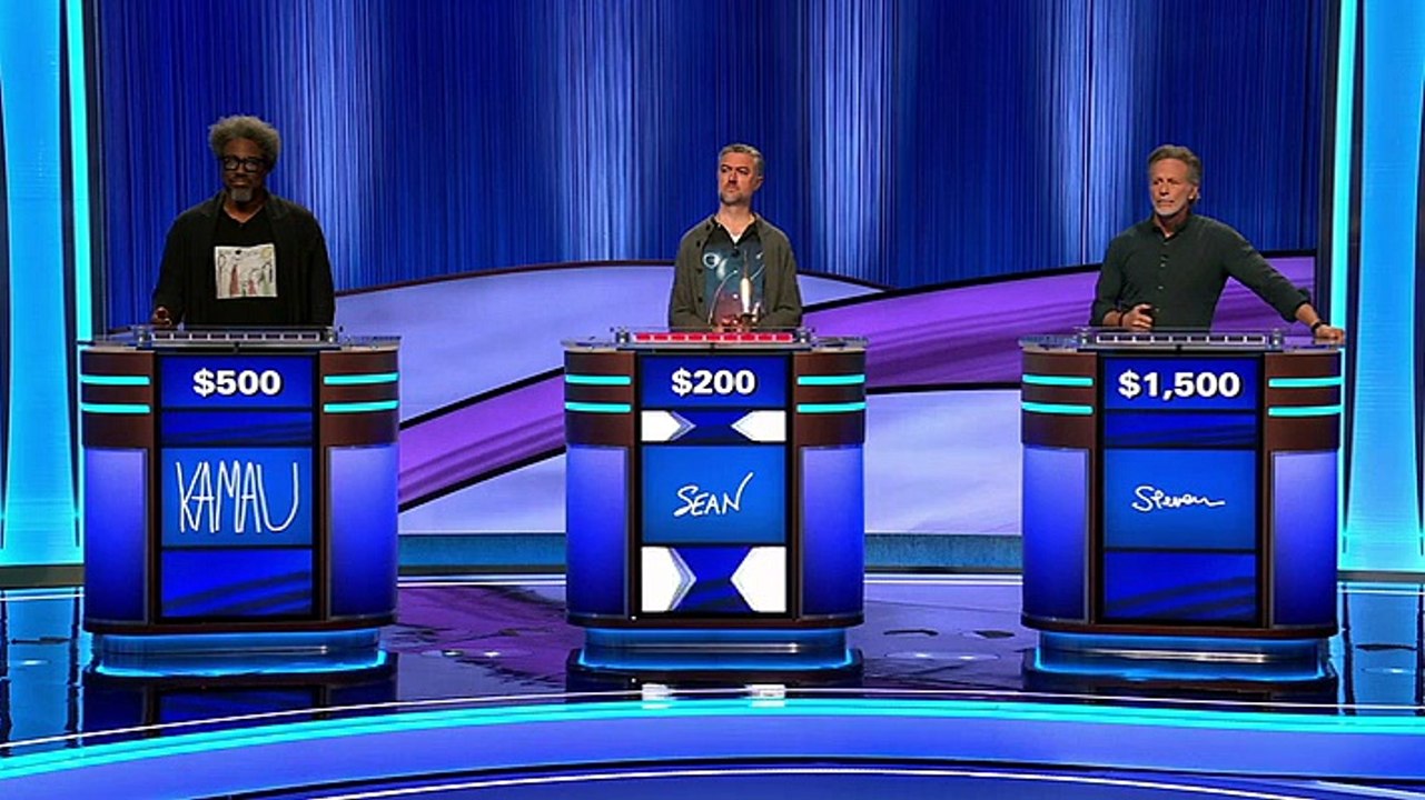 Celebrity Jeopardy! - Season 4 Episode 8 - Semifinal 2: W. Kamau Bell ...