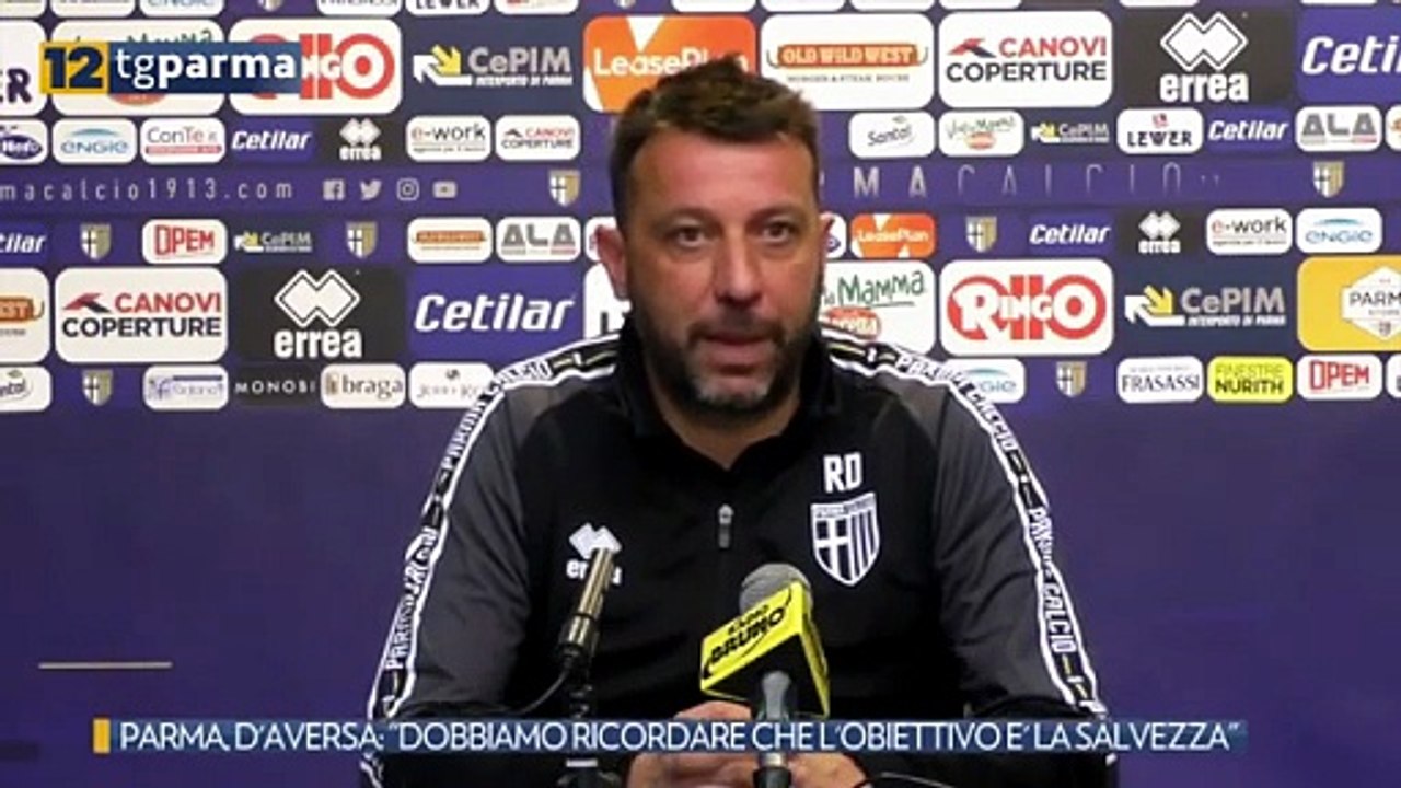 PARMA, D'AVERSA: "DOBBIAMO RICORDARE CHE L'OBIETTIVO E' LA SALVEZZA ...