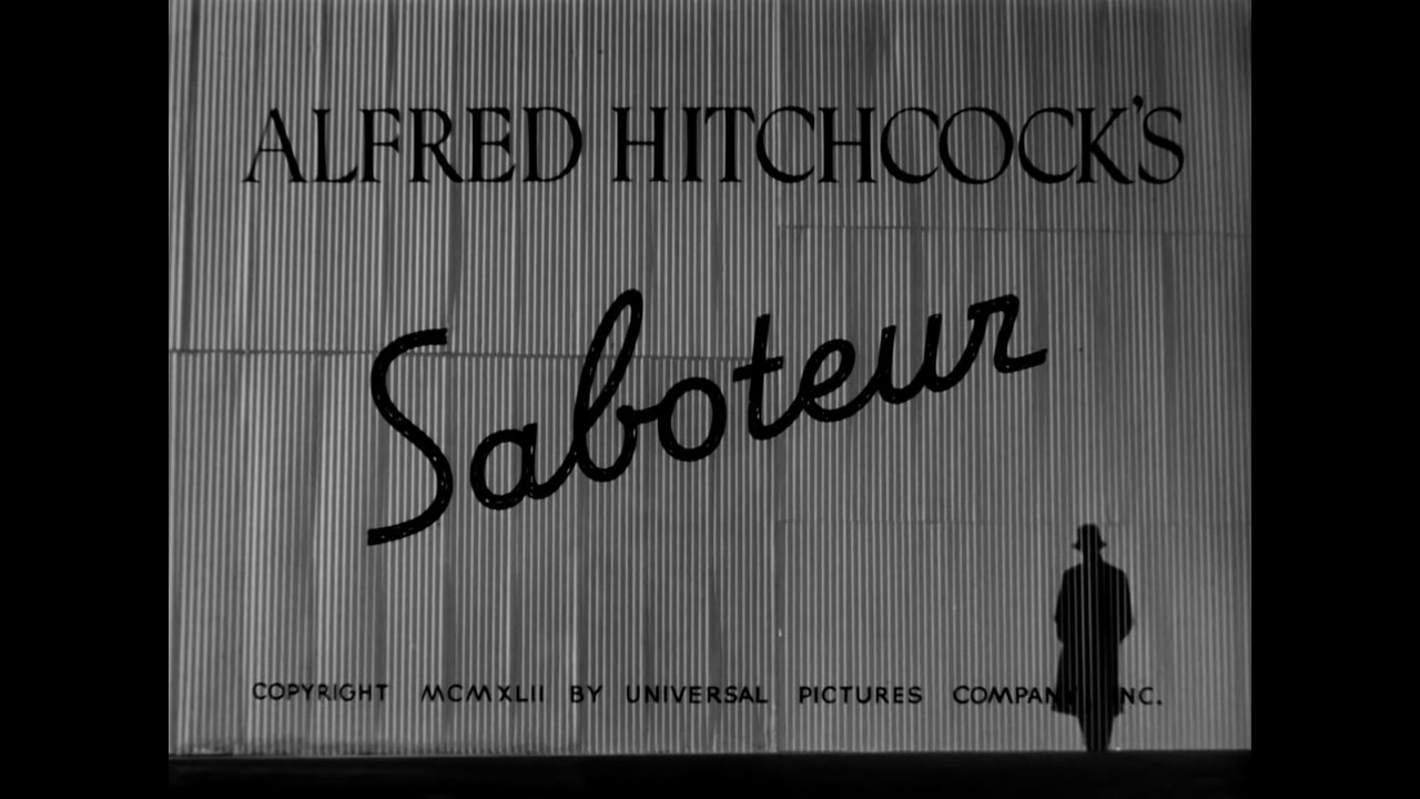 Sabotaje 1942 - HD 1080 - Español Completa - Dir: Alfred Hitchcock ...