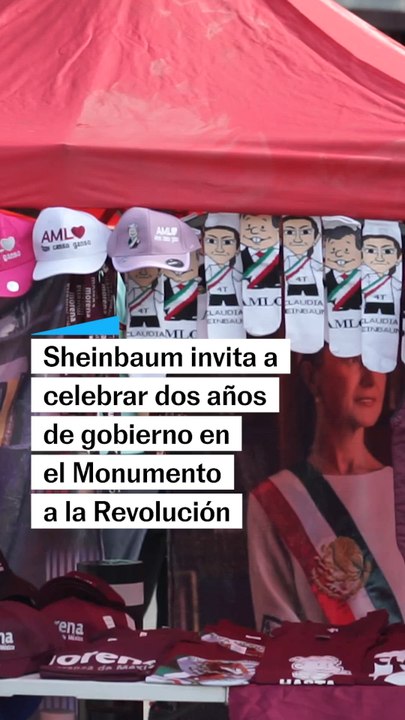 Sheinbaum conmemora su triunfo electoral en el Monumento a la ...