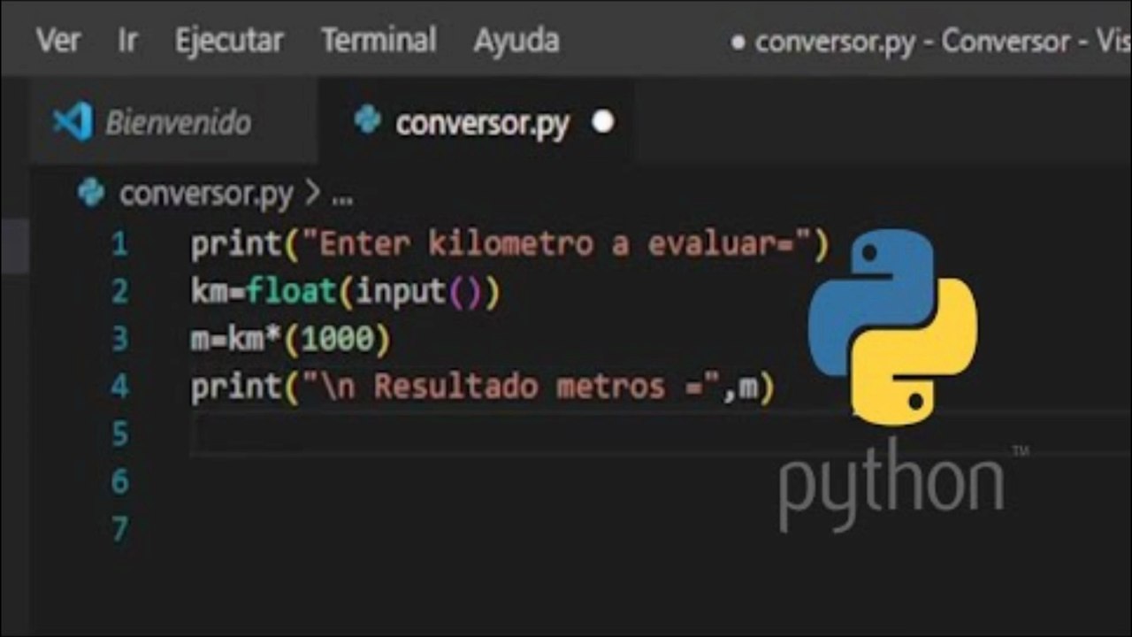 📚 Python demostración de conversor de unidades 📏#practicando - Vídeo ...