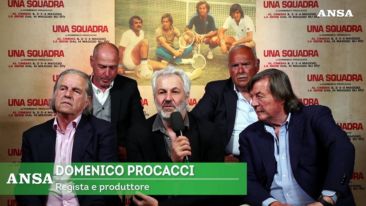 "Una squadra", film e docu-serie sui trionfi del tennis italiano tra il ...