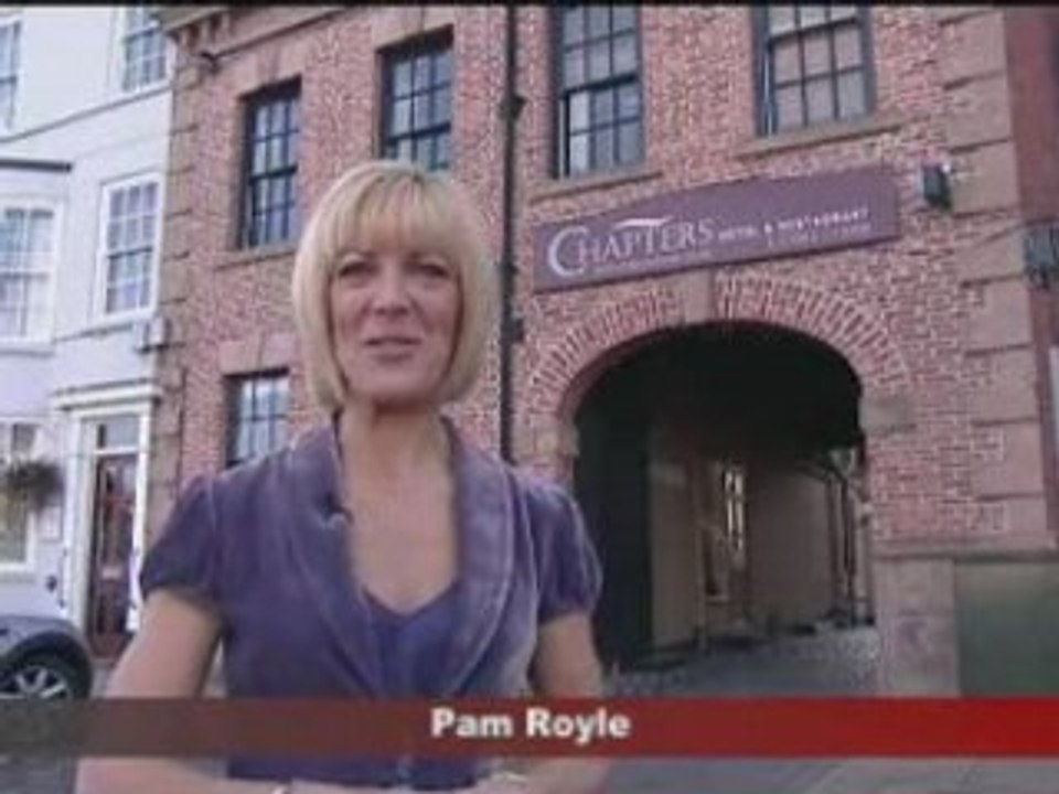 TV presenter Pam Royle looks around Chapters Hotel - video Dailymotion