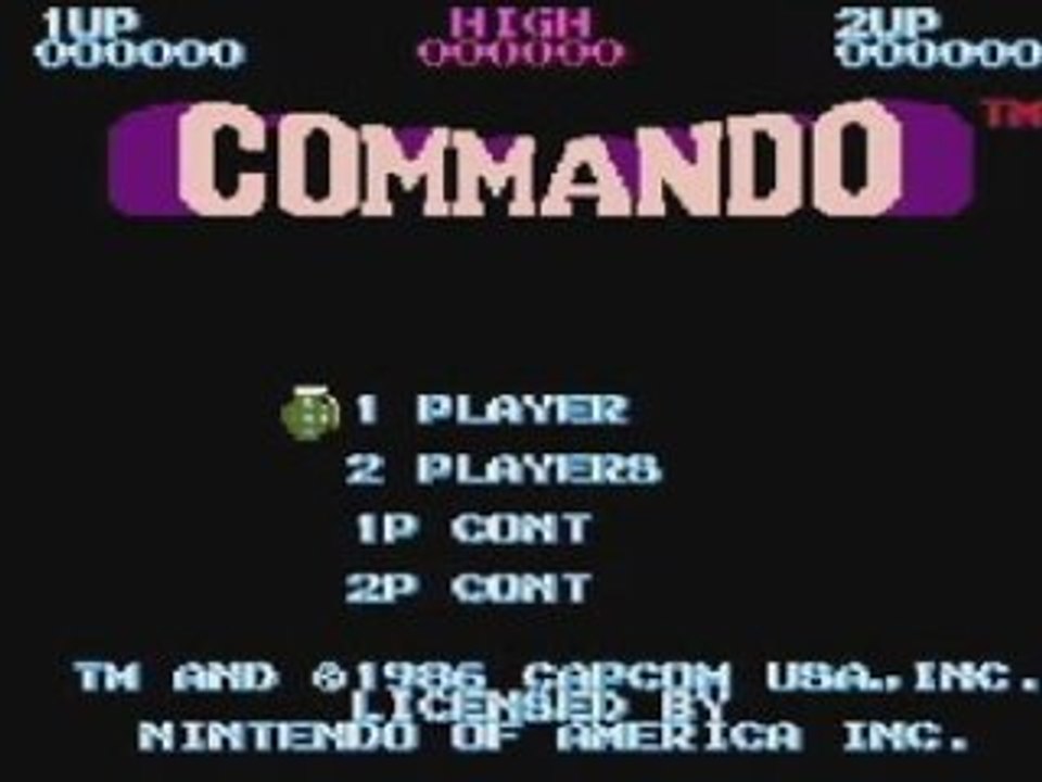 Commando (NES) - Vidéo Dailymotion