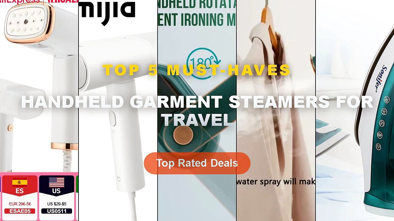 Handheld Garment Steamers For Travel: Top 5 Best Sellers - video ...