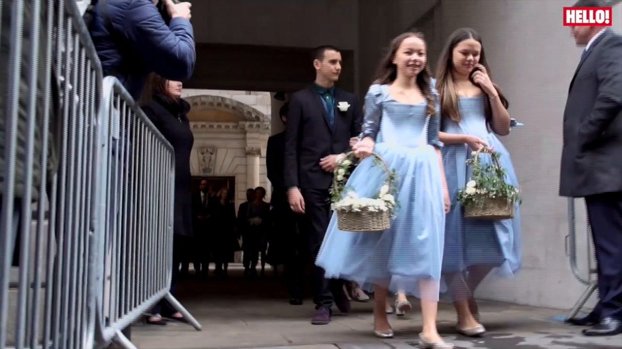Jerry Hall and Rupert Murdoch's wedding guests react to their ...