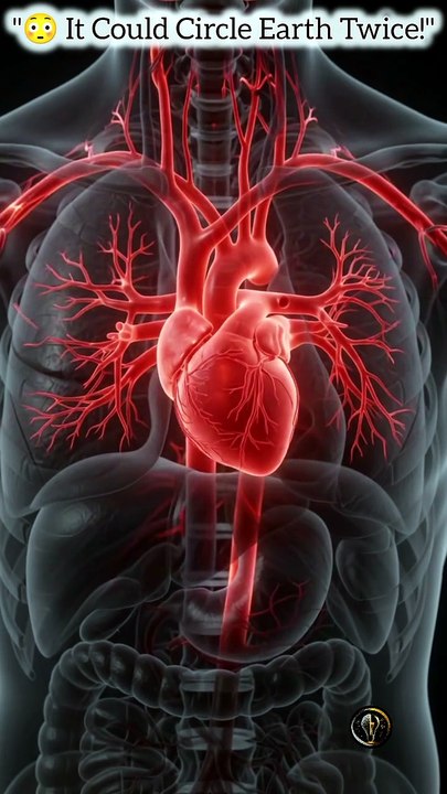 😳 1 Lakh KM of Blood Vessels in the Human Body? 🌍 - video Dailymotion