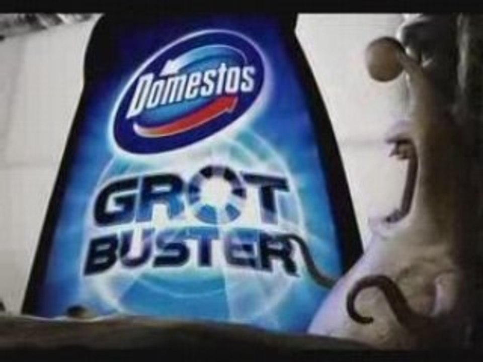 Domestos grot buster 2008 reklama - video Dailymotion