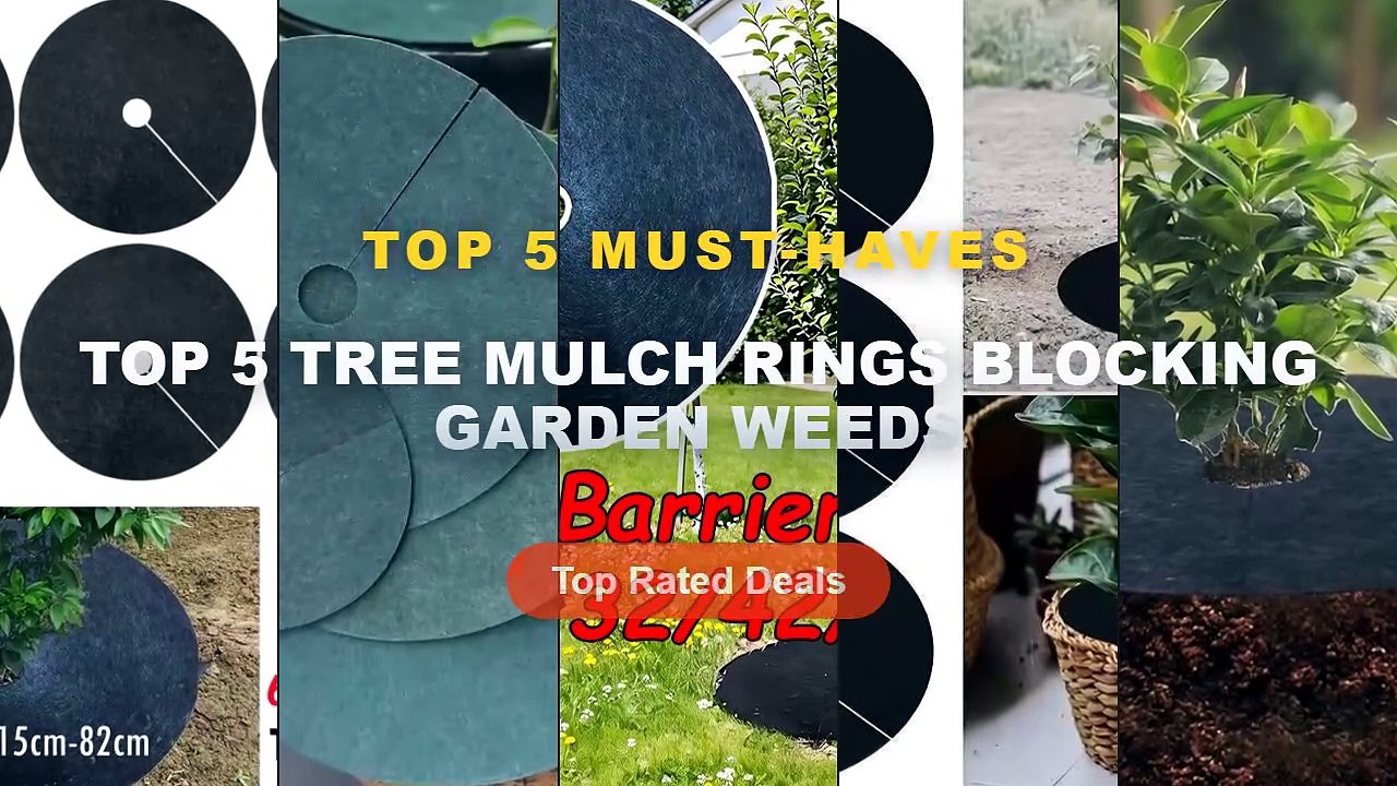 Amazing Top 5 Tree Mulch Rings Blocking Garden Weeds You Need To See ...