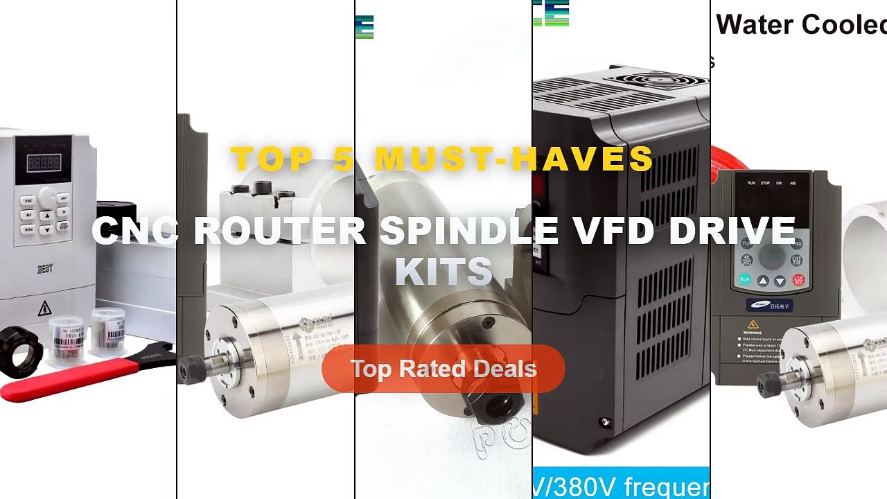 Best CNC Router Spindle VFD Drive Kits on AliExpress | Review - 1.5kw ...