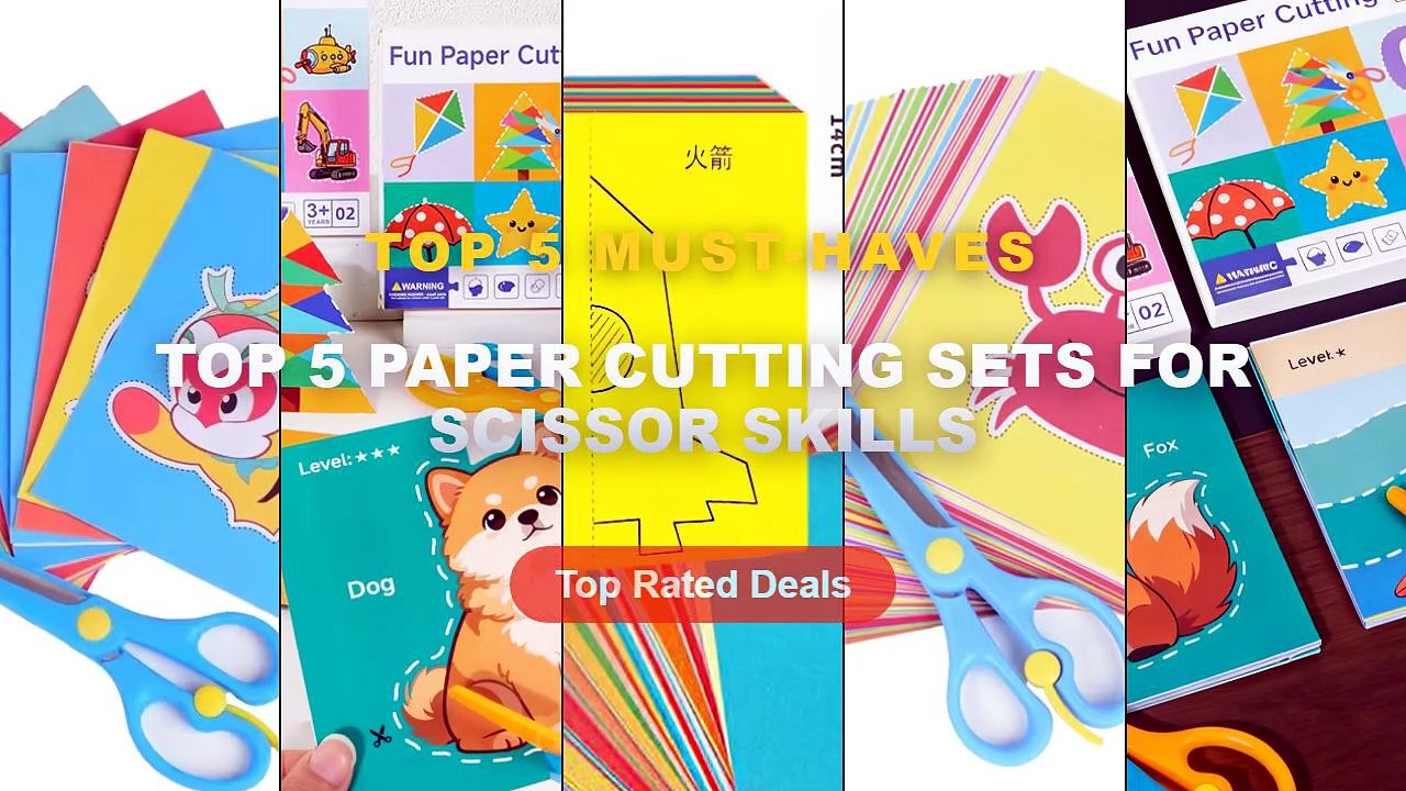 Amazing Top 5 Paper Cutting Sets For Scissor Skills You Need To See ...