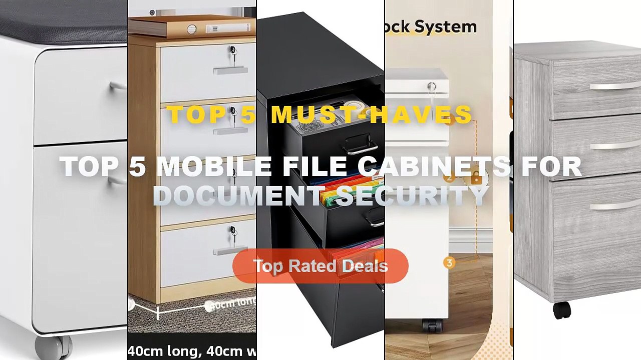 Top 5 Best Top 5 Mobile File Cabinets For Document Security (Must Have ...