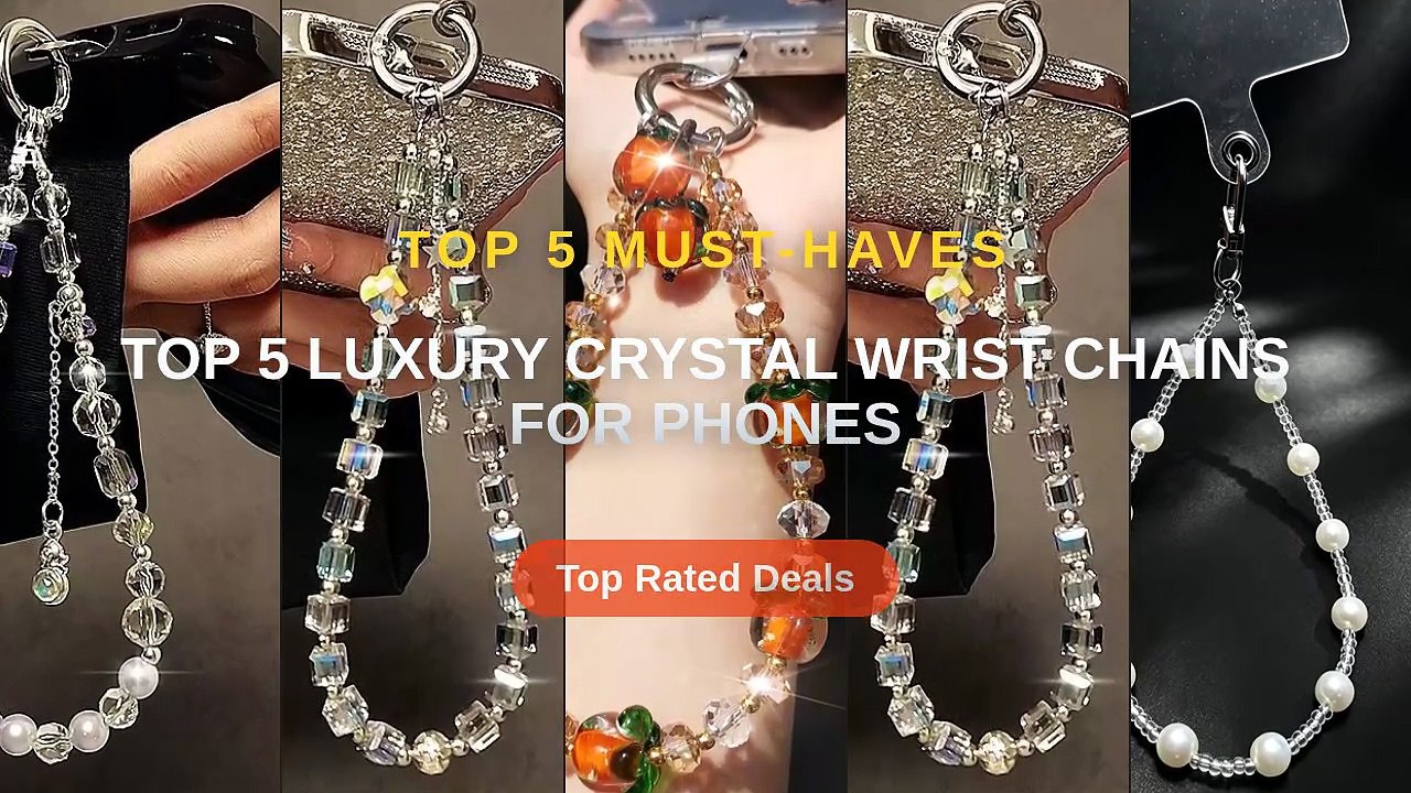 Top 5 Luxury Crystal Wrist Chains For Phones: Top 5 Best Sellers - Ins ...