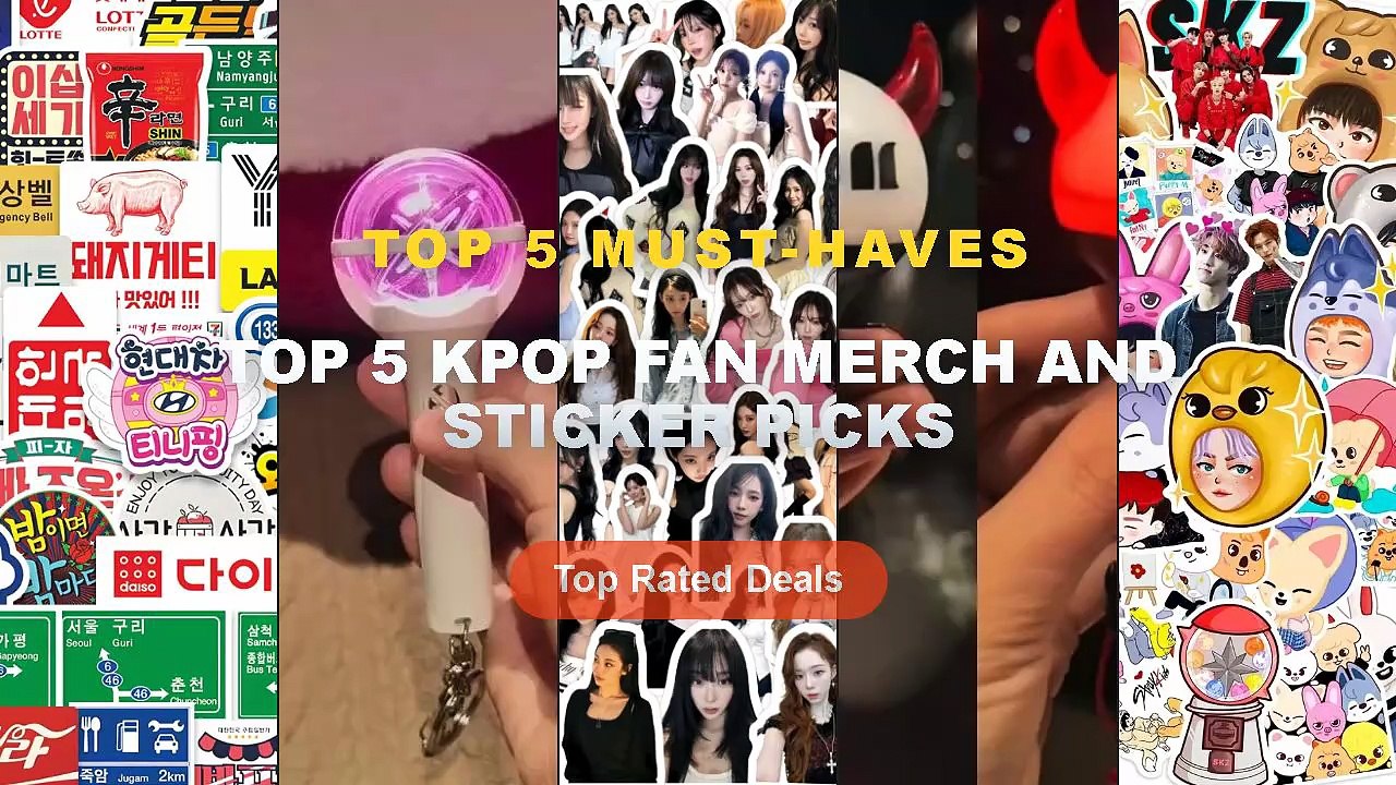 Top 5 Best Top 5 Kpop Fan Merch And Sticker Picks (Must Have!) - 50Pcs ...