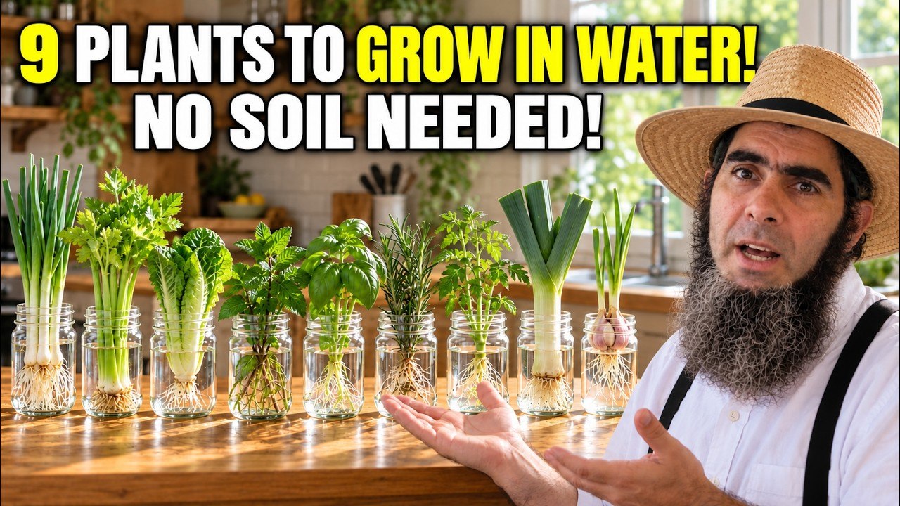 9 Plants That Grow in Water | No-Soil Gardening Tips - video Dailymotion