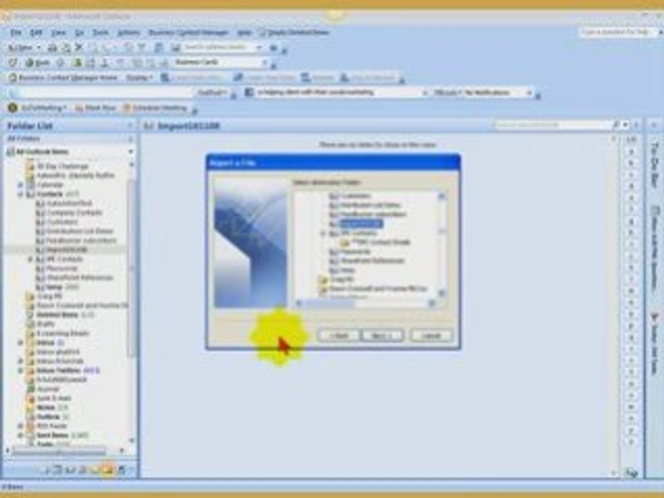 Import Contacts From Excel To Outlook Video Dailymotion