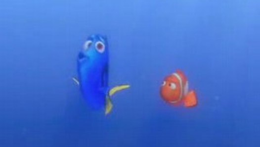 Finding Nemo - Dori Speaking Whale - video dailymotion