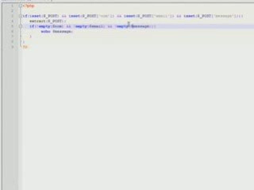 Tutoriel Vidéo : Formulaire contact PHP - Vidéo Dailymotion