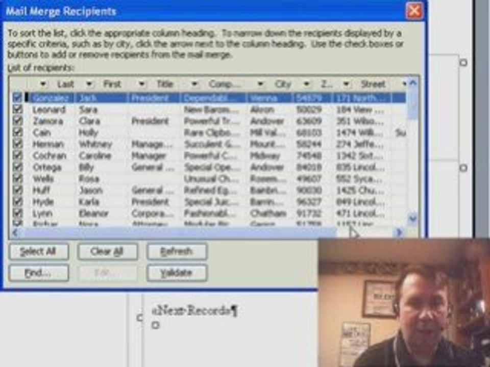 Learn Excel from MrExcel Episode 906 - Holiday Mail Merge - video Dailymotion
