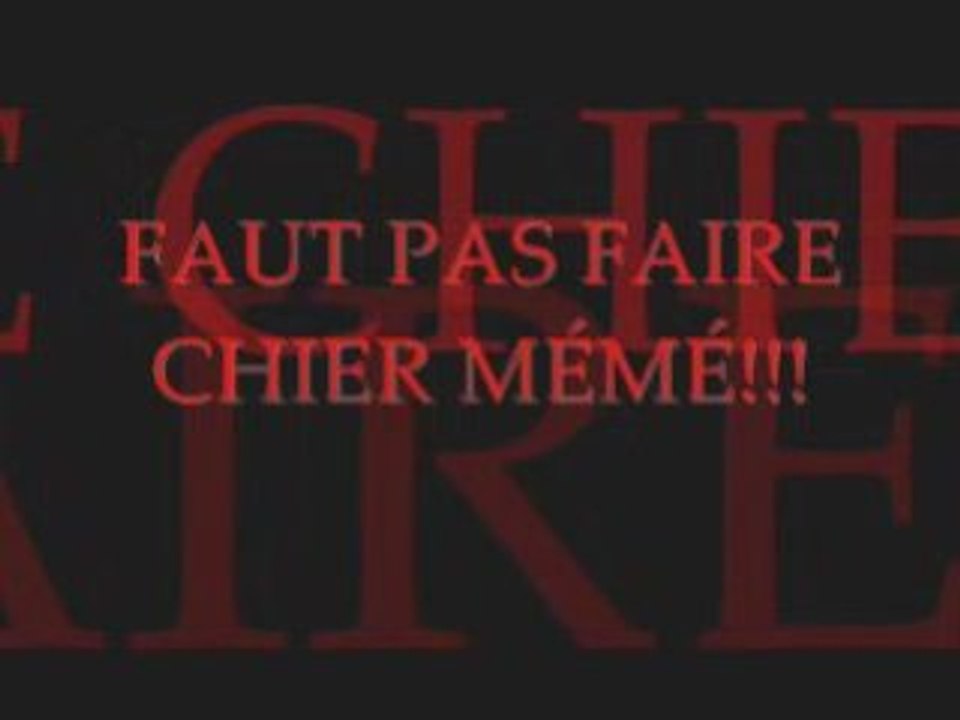 Faut pas faire chier mémé - Vidéo Dailymotion