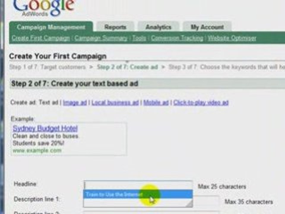 How to Set Up a Google Adwords Account - video Dailymotion