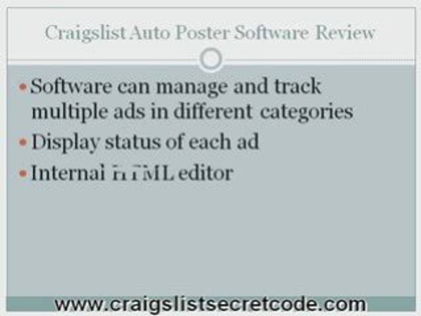 Craigslist Auto Poster Software Reviews - fasrpen