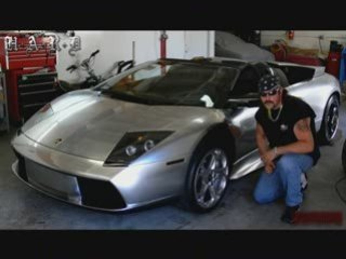 50 Cent Lamborghini Chrome