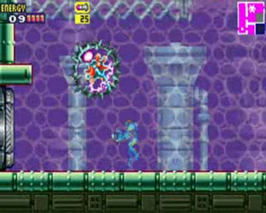 Metroid Fusion Walkthrough/05 Serris et Flash Samus - Vidéo Dailymotion