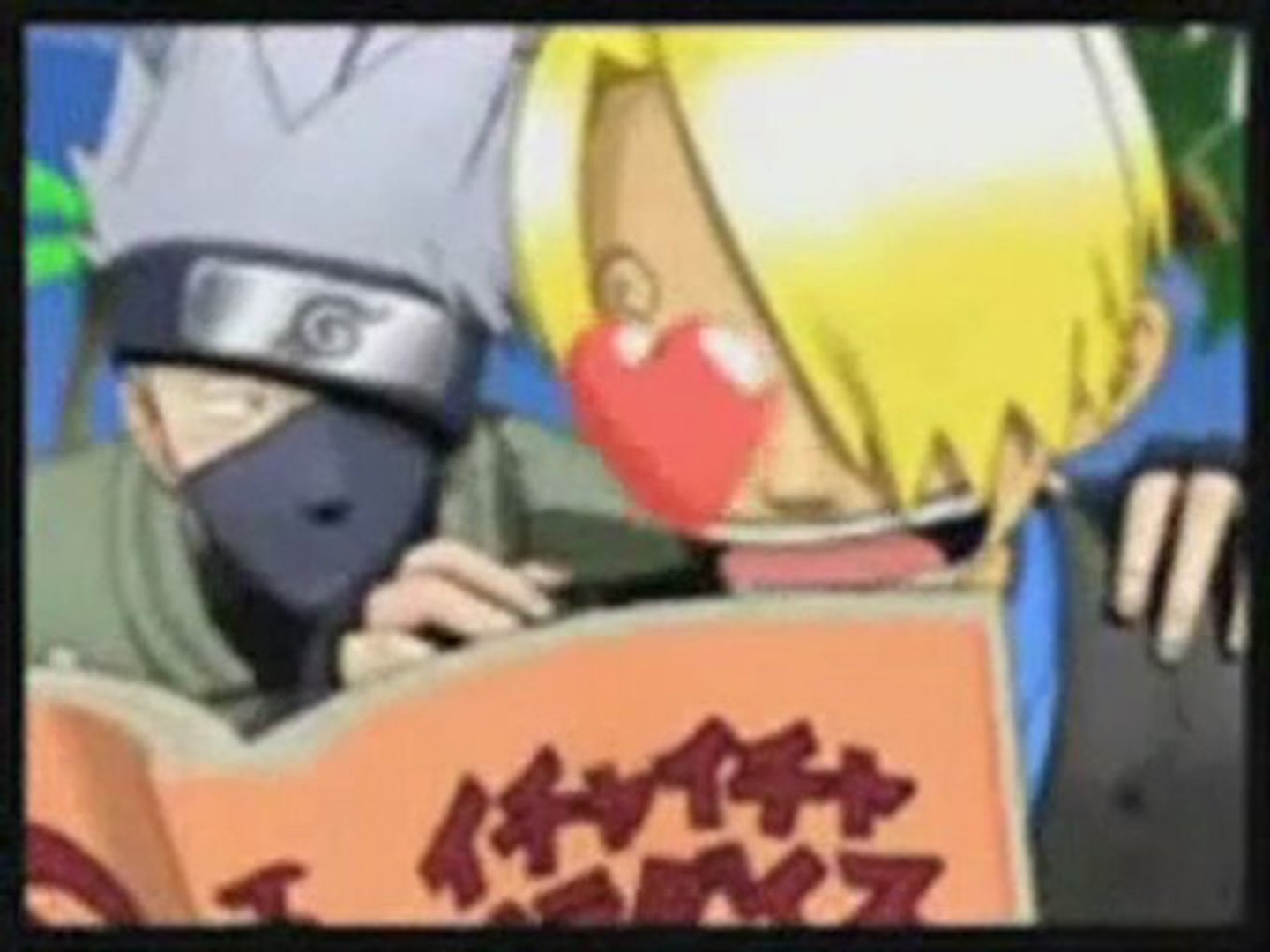 Kakashi And Hanare Kiss
