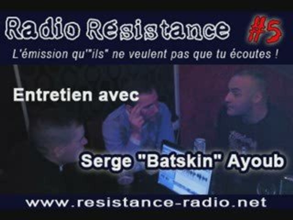 Serge Ayoub ( alias Batskin ) repond aux antifas - Vidéo Dailymotion