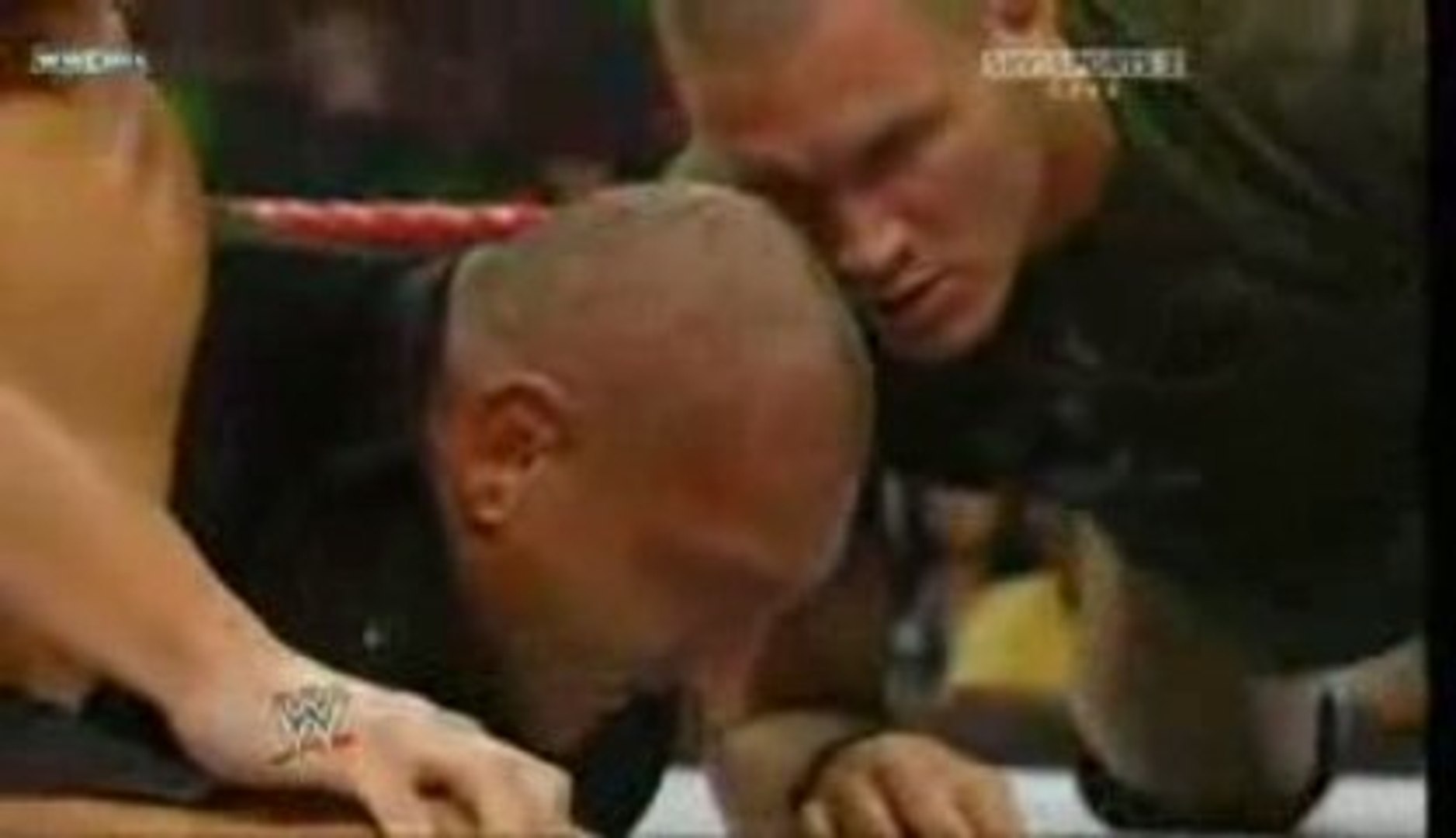Dave Batista Randy Orton Attacks